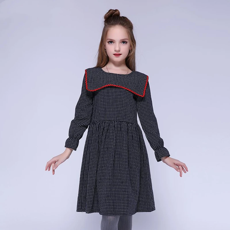 Children Girls Dresses | Sailor Collar Dress | Girls Casual Dresses ...