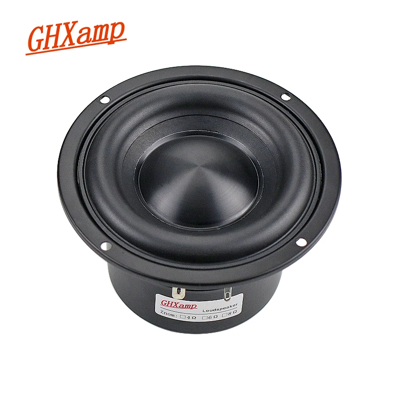 4 Inch Subwoofer Hifi Speaker Black Diamond Alumina Ceramic Cap Woofer ...