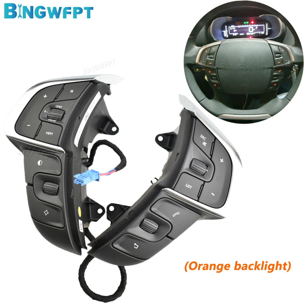 Original Steering Wheel Switch Car Multifunction Cruise Control Button ...