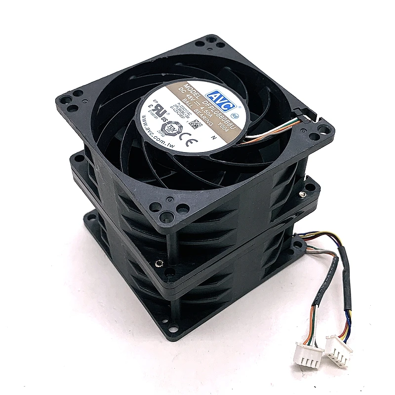 DFPL0880B8U 48V High Speed Powerful DC Cooling Fan for AVC 8080 Violent ...