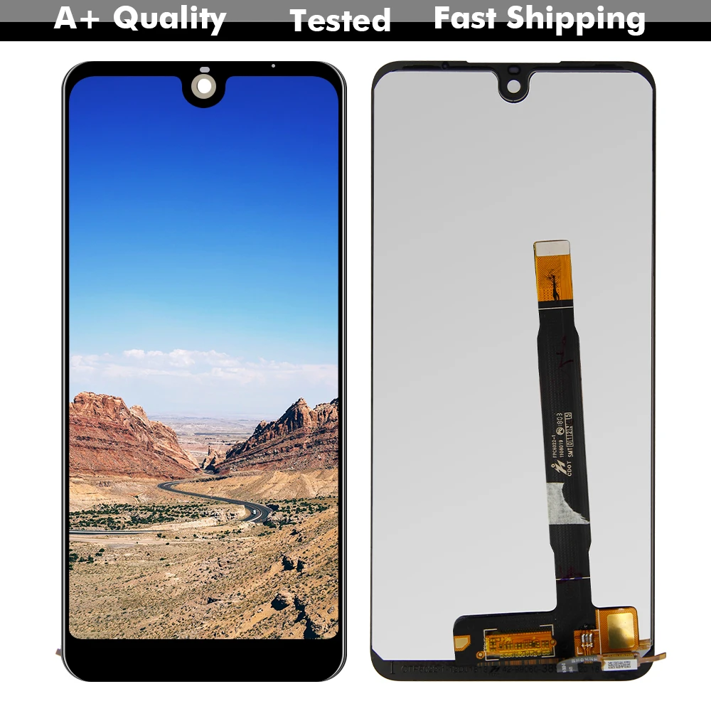 6.0 ''สำหรับ Wiko View 2จอแสดงผล LCD Touch Digitizer Screen Assembly ดู ...