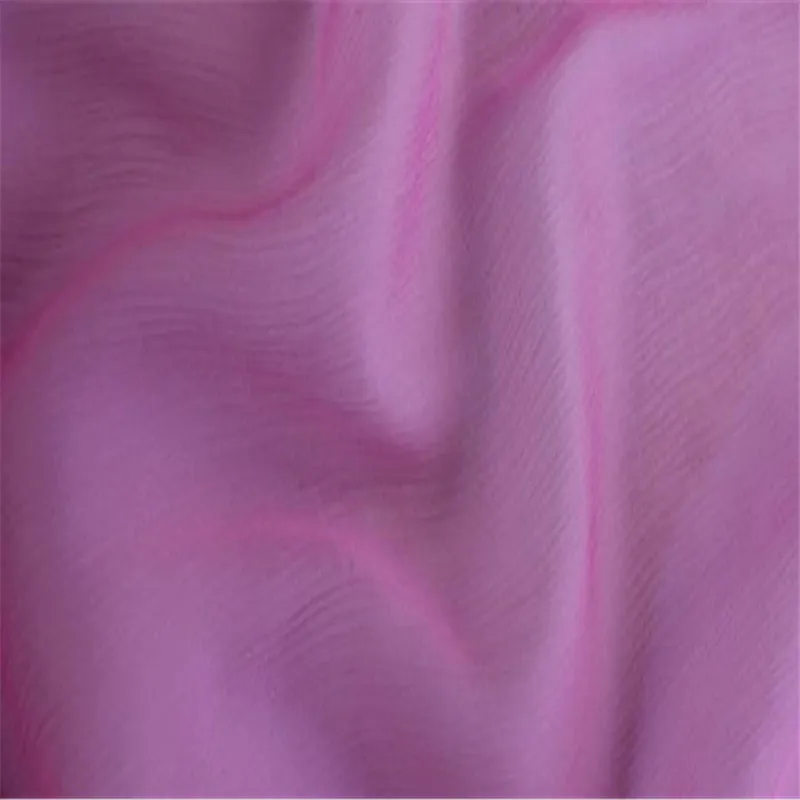 Шелковая гофрированная шифоновая ткань 5,5 момме 140 см 5" экологически ...