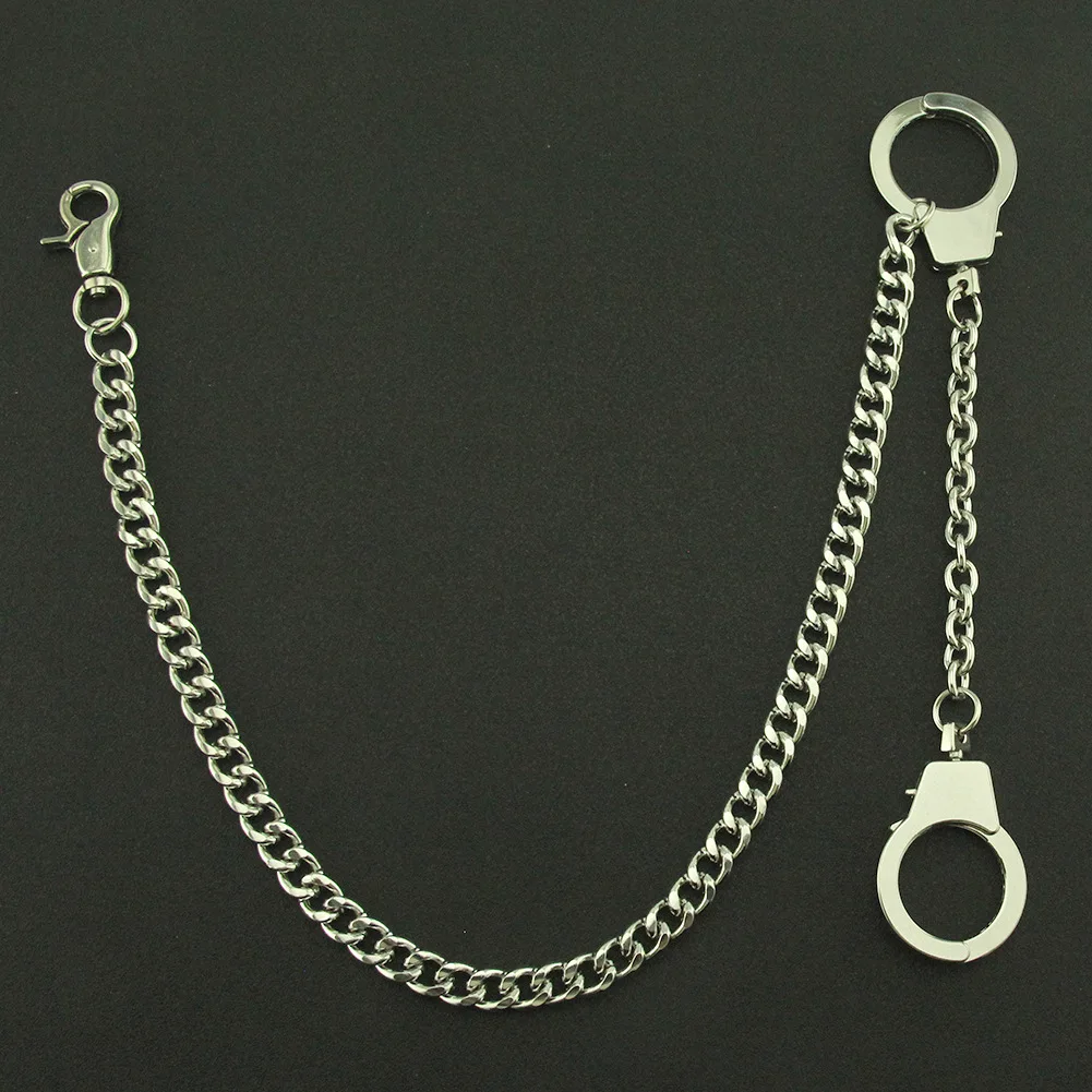 Llaveros Heavy Metal Moto Punk Rock Handcuffs Pants Jeans Waist Belt ...