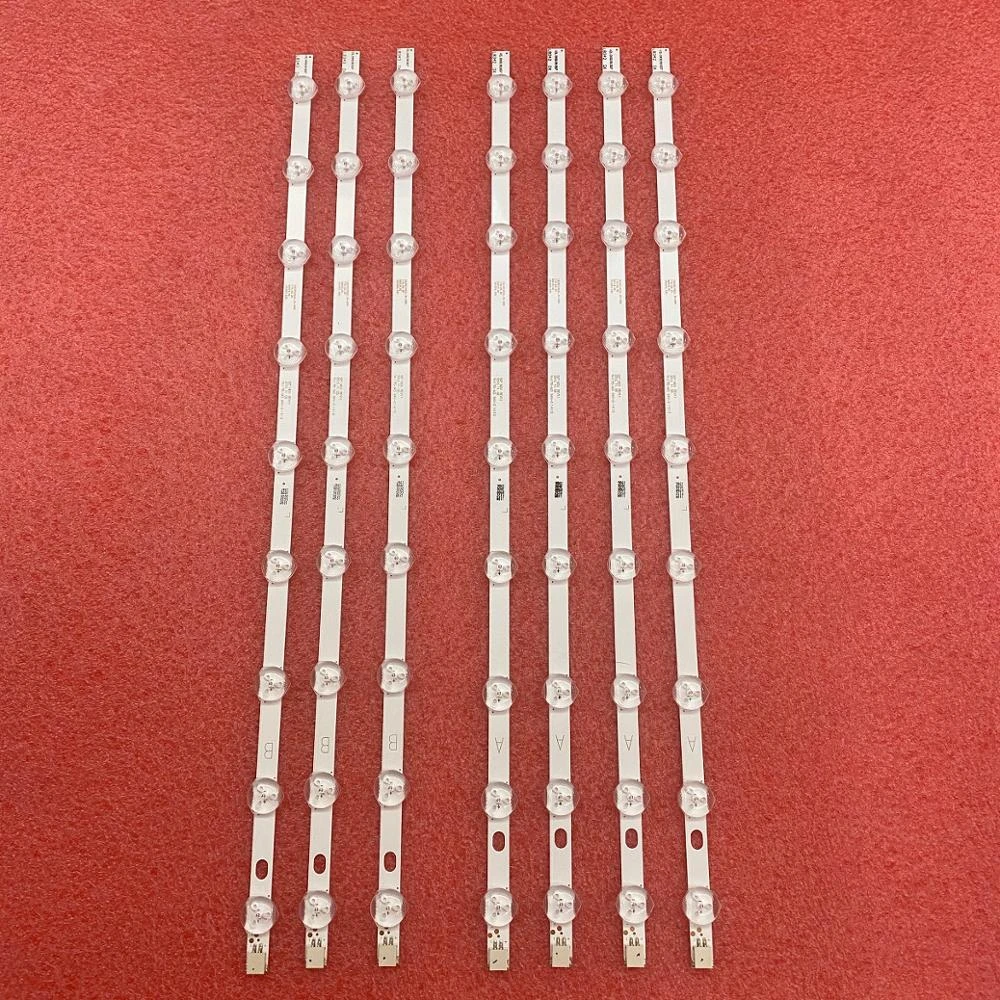7 PCS/set LED Backlight strip for PANASONIC TX 50A300B HITACHI 50HYT62U VESTEL VES500UNDC 2D N01 ...