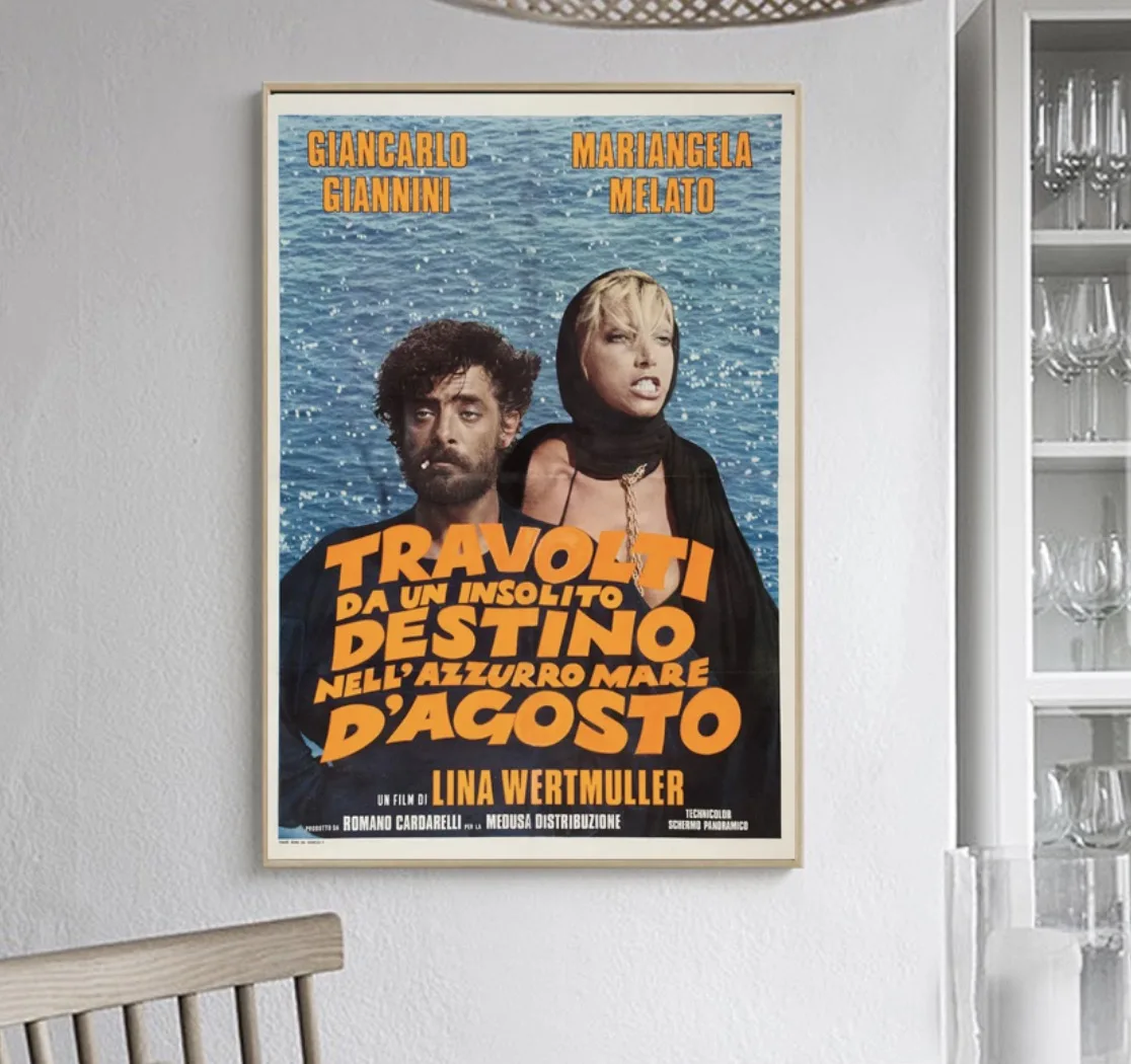 Swept Away 1974 Poster