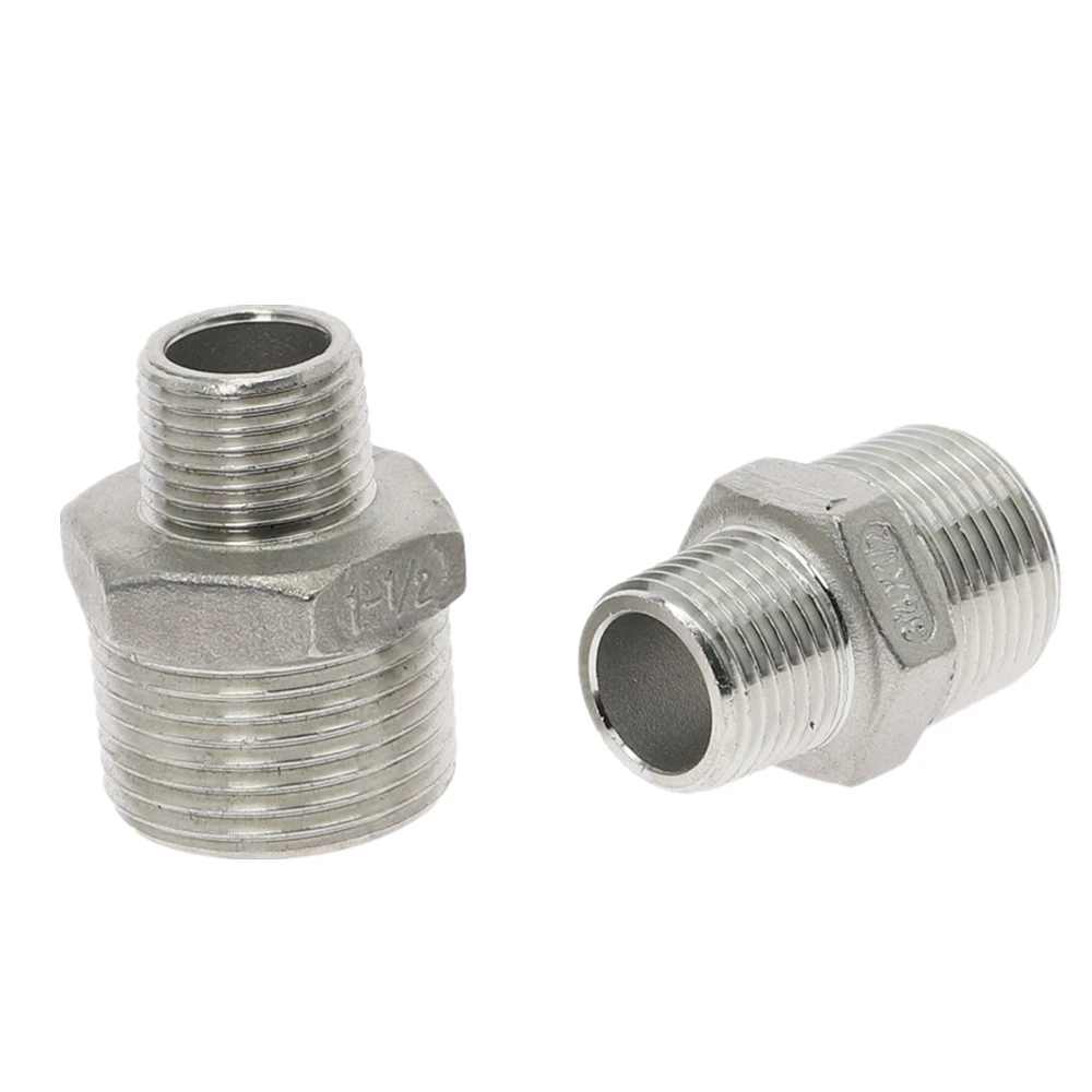 DN8 DN10 DN15 DN20 DN25 DN32 DN40 ด้ายชาย HEX Nipple Union 304 สแตนเลส ...