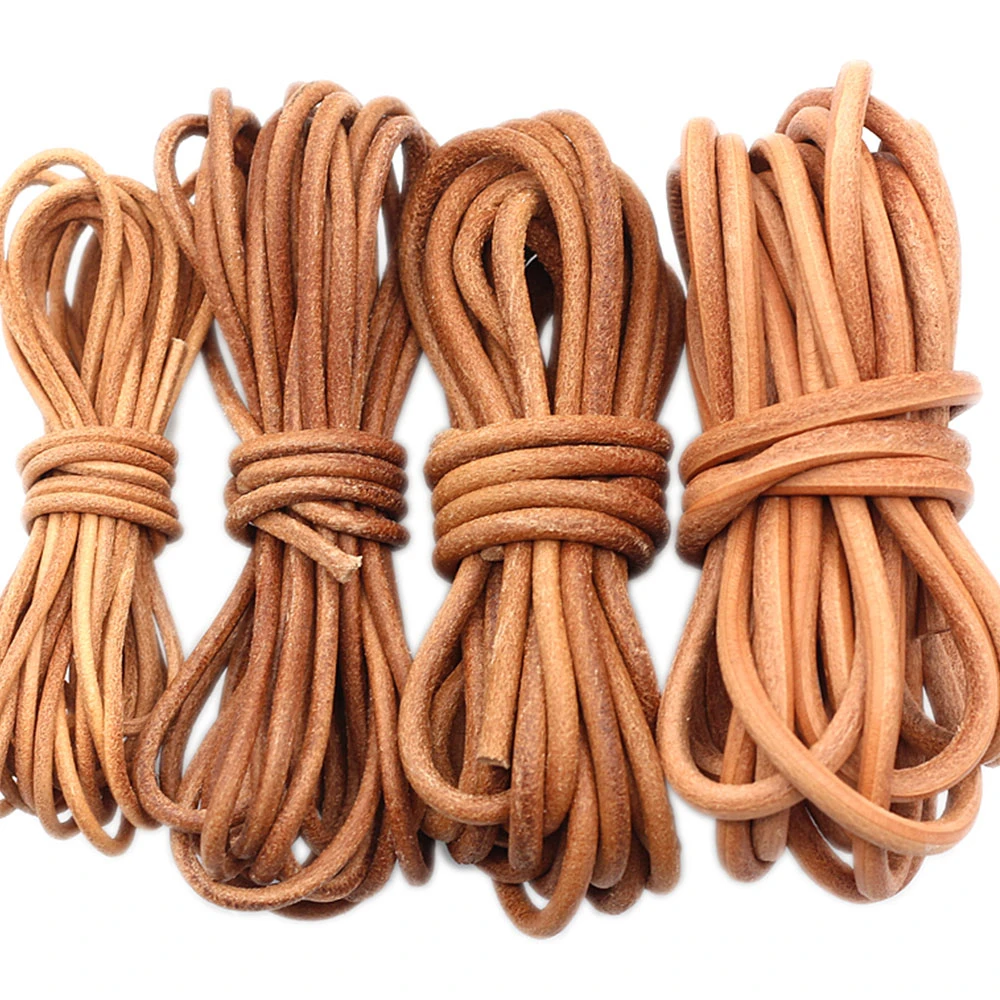 Cowhide leather cow skin rope genuine leather Strip cord leathercraft ...