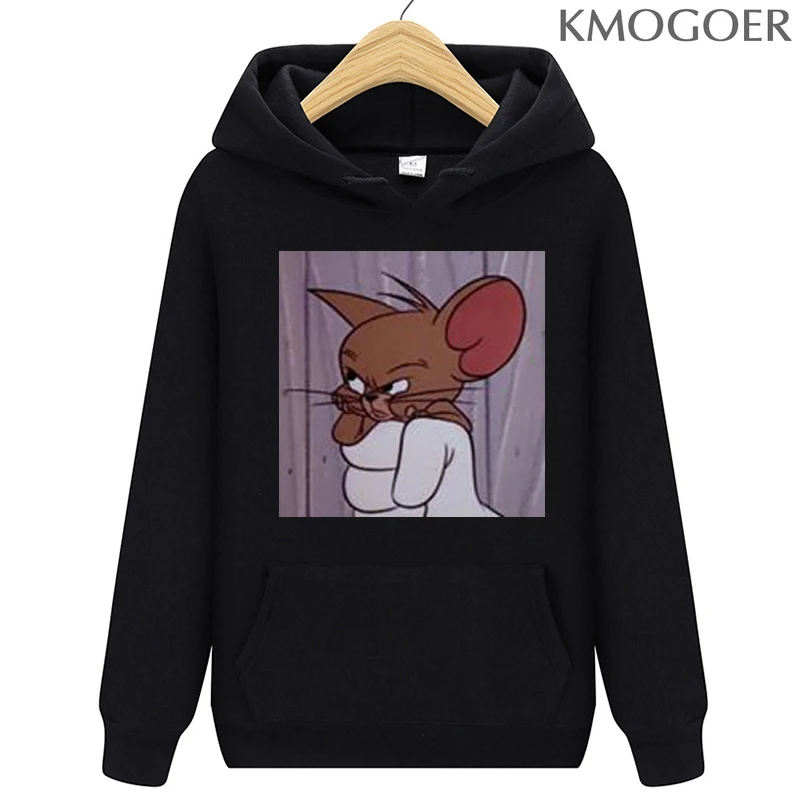 Sudaderas con capucha de ratón y gato para mujer, Tops Kawaii de manga ...