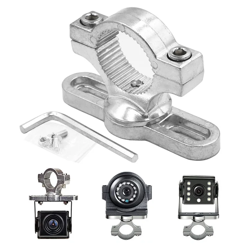 Car-Rear-View-Camera-Bracket-Mount-Kit-Clamp-Holder-For-Handlebar-Tube ...
