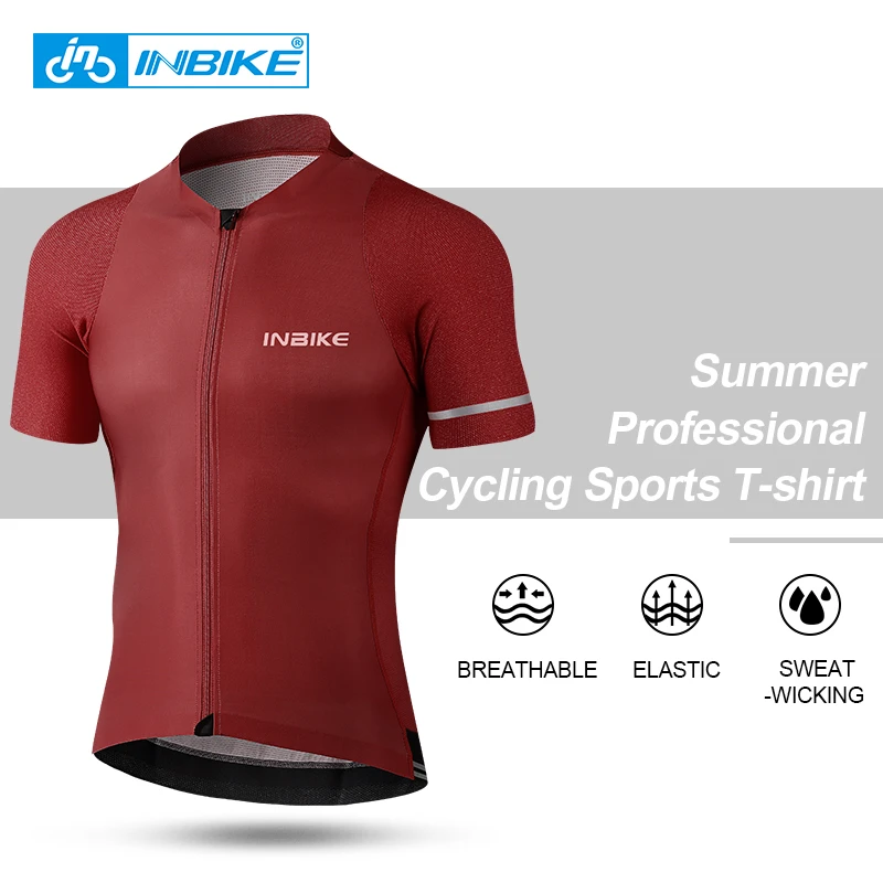 Inbike Breathable Cycling Jersey Summer Men Mtb Maillot Bike Shirt Short Sleeve Clothes 2021 New ...