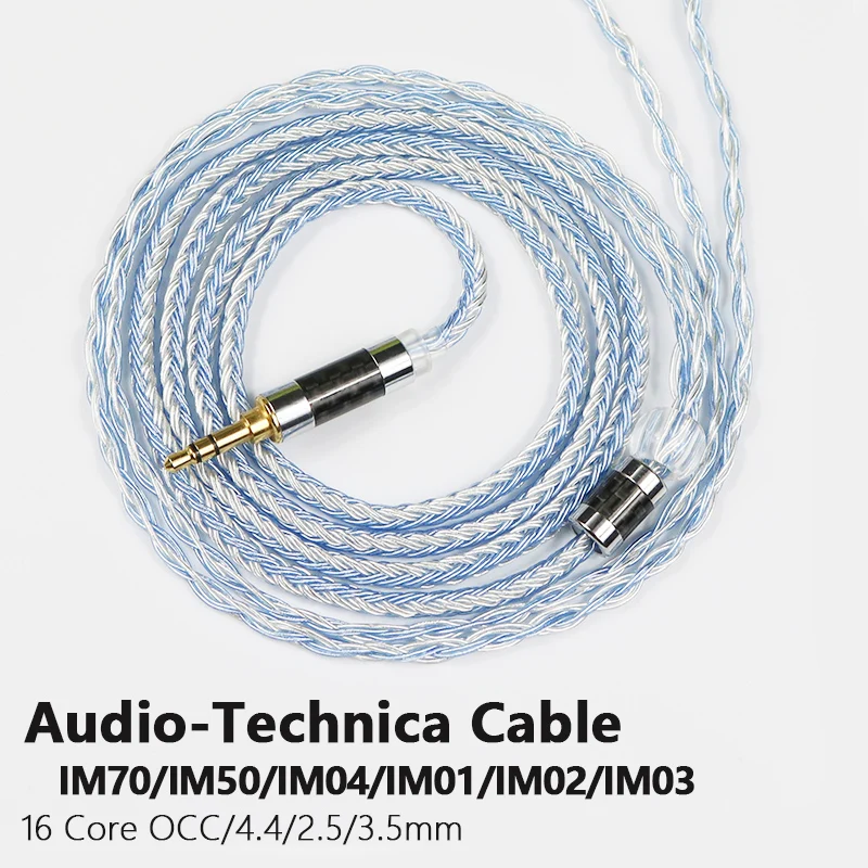 Audio-Technica-Cable-IM70-IM50-IM04-IM01-IM02-IM03-16-Core-Earphones ...