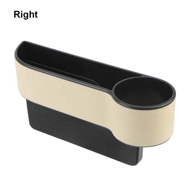PU Leather Car Seat Gap Storage Box Universal Seat Gap Slit Box With ...