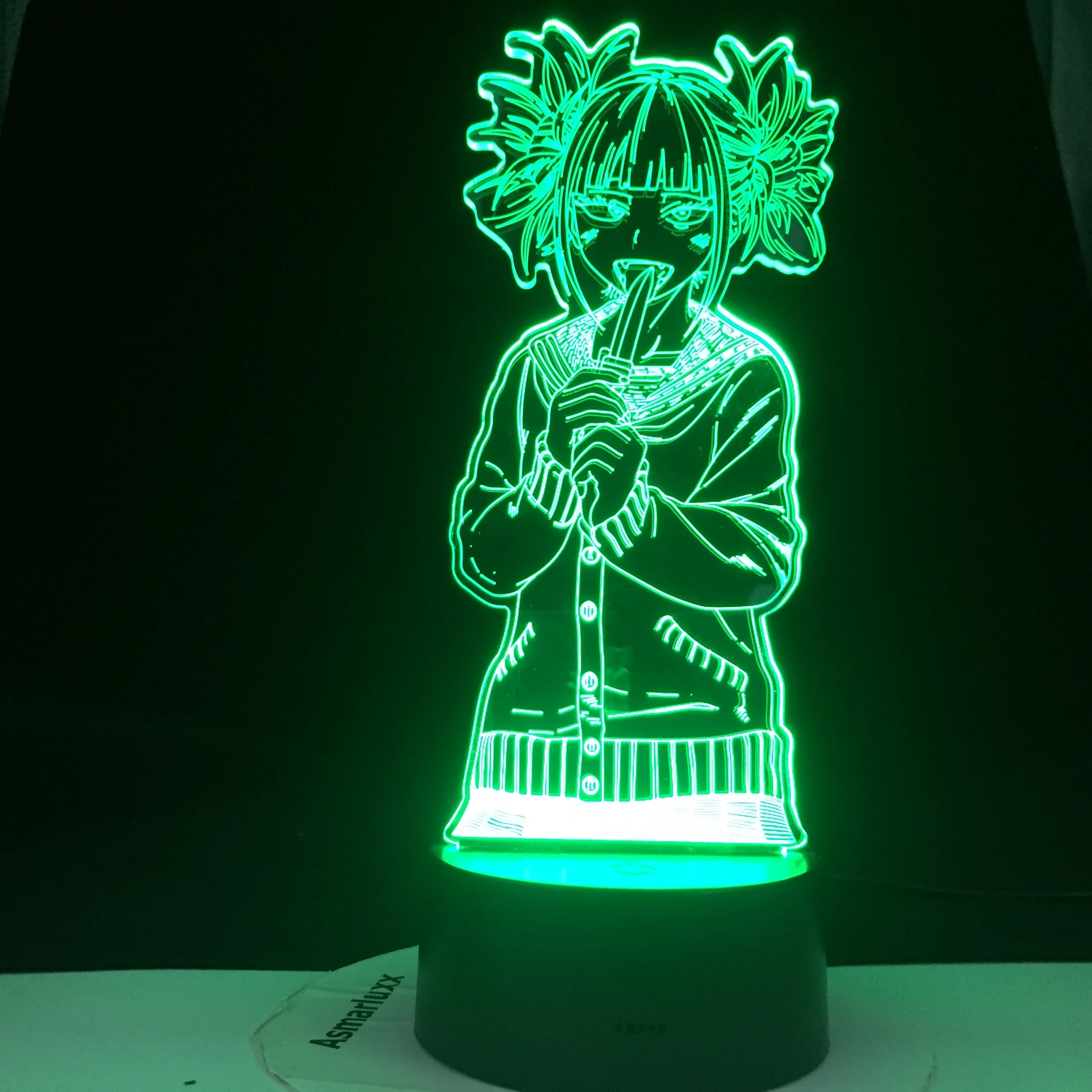 Toga Himiko Led Anime Lamp My Hero Academia 3d Led Night Light For Kids ...