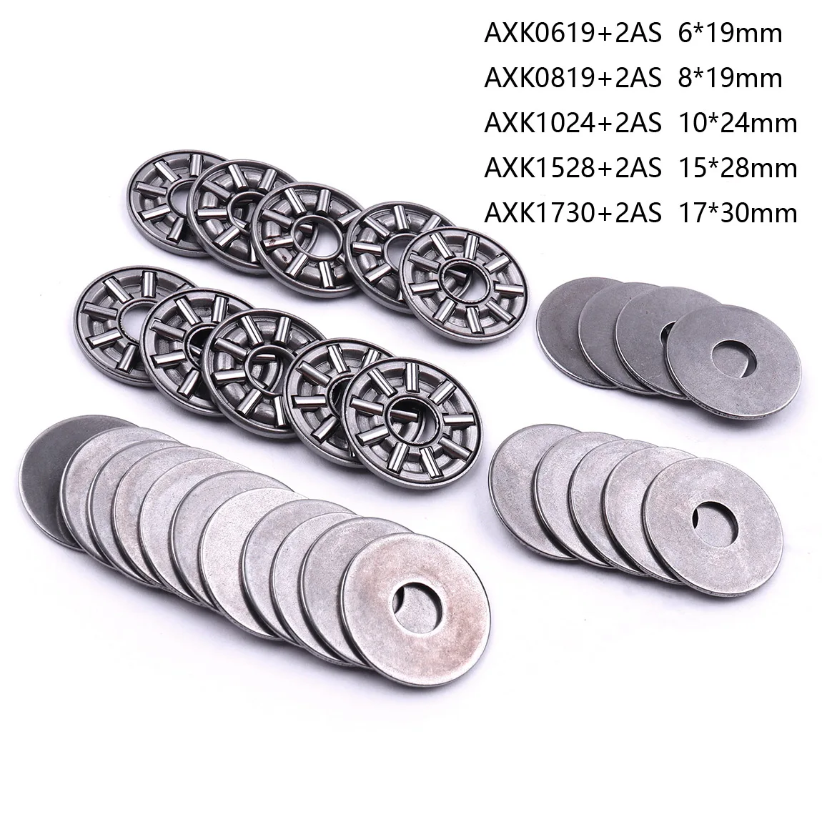 5Pcs-sets-3-in-1-Bearing-Steel-Miniature-Thrust-Needle-Roller-Bearings ...