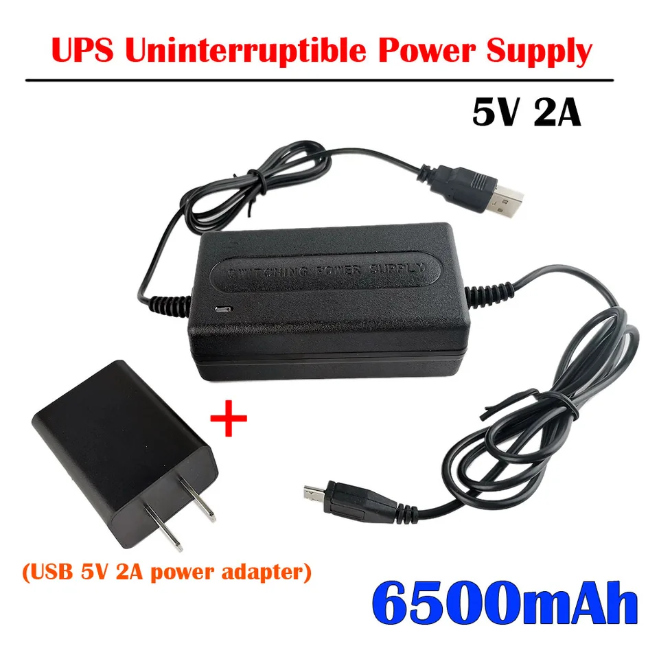 5V2A AC To DC Mini Adapter Uninterruptible Power Supply UPS, 53% OFF