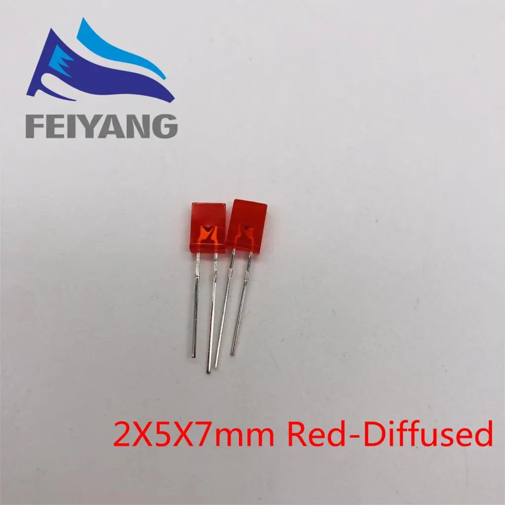 Diodos rectangulares difusos, lámpara LED de diodo emisor de luz ...