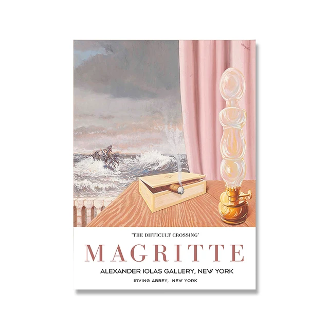 The Difficult Crossing Rene Magritte Meaning