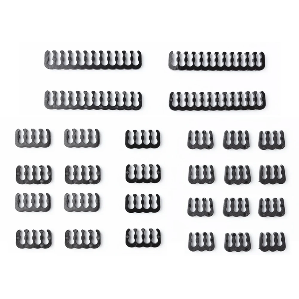 24Pcs PC Cable Comb Clamp Organizer 6Pin 8Pin 24Pin for 3.0-3.6mm ...