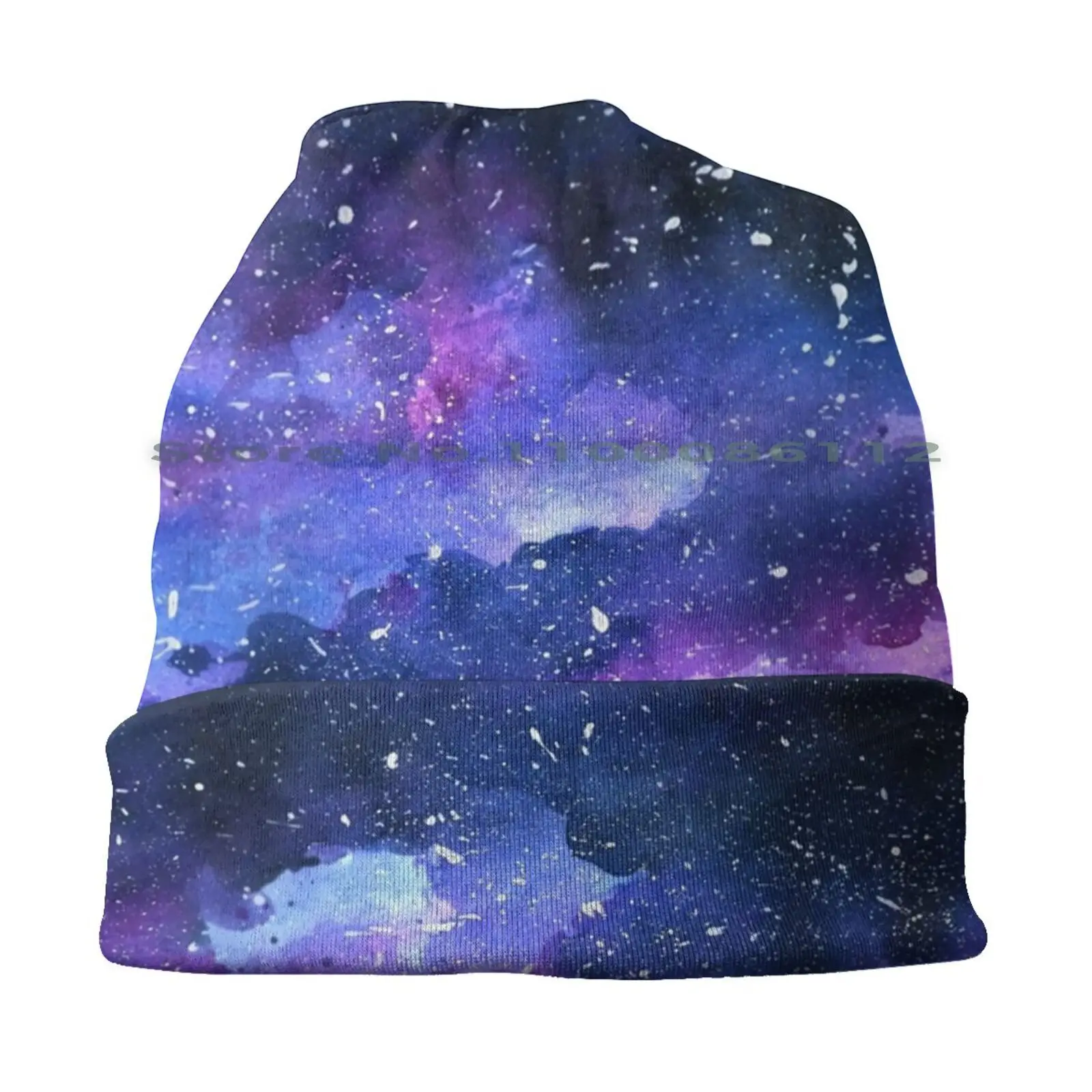 Galaxy Print Beanie