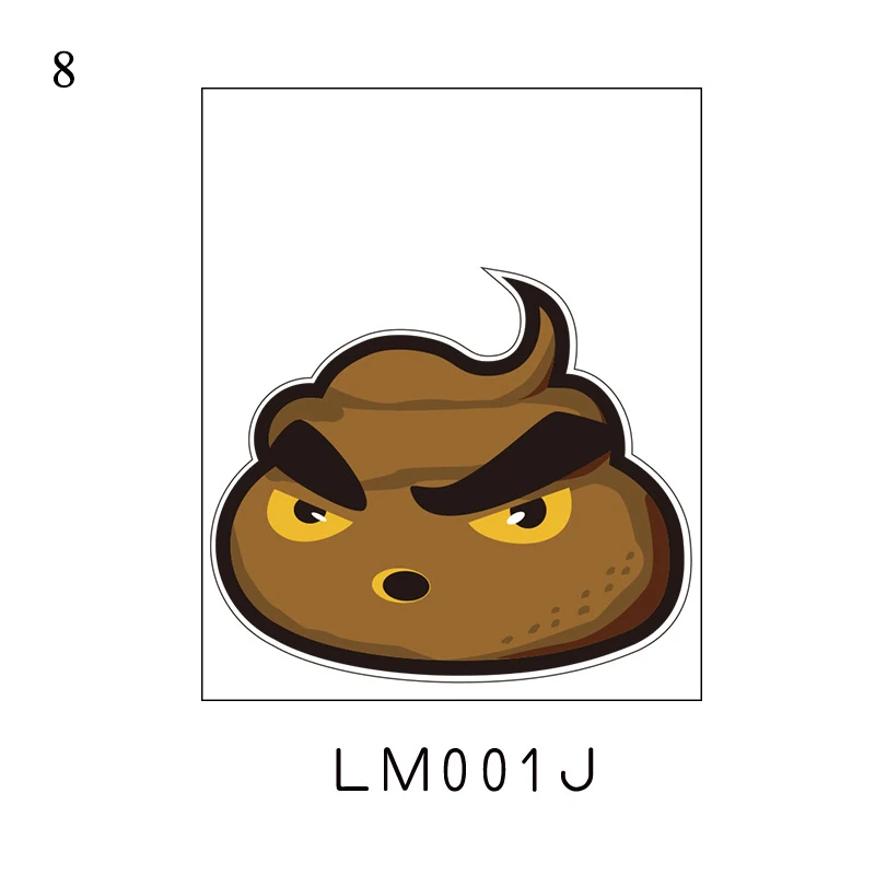 Stickers Poop WC | Boutique en Ligne Porte-papier-toilette.com