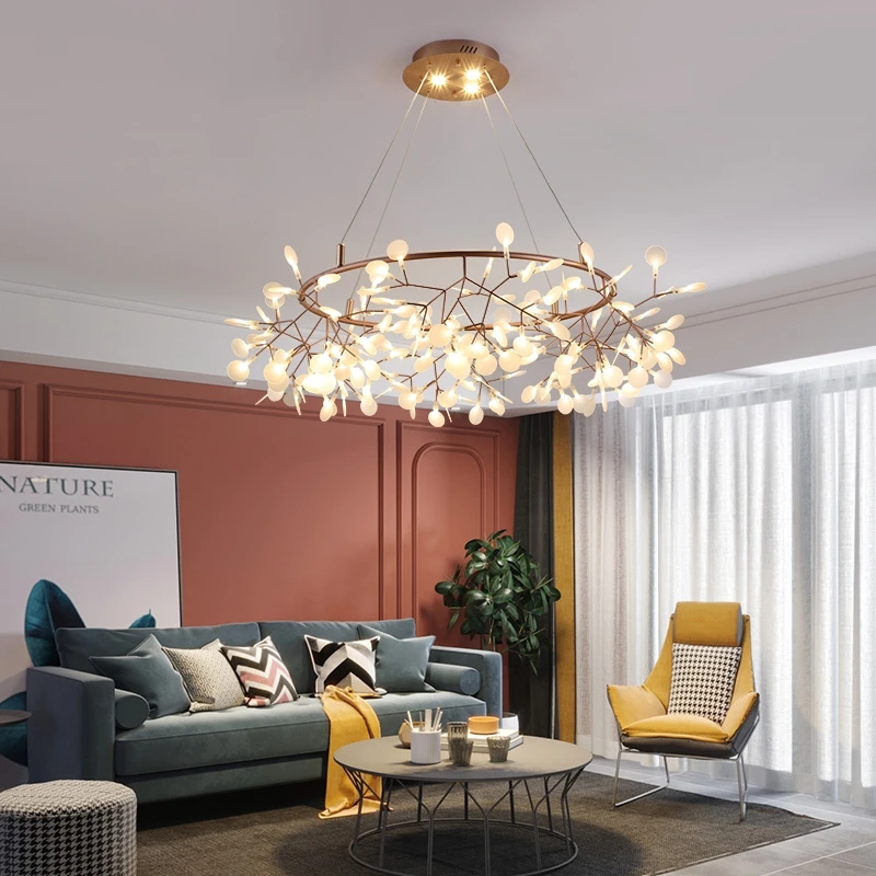 Firefly Chandelier Chandeliers | Led Light Dining Room Firefly - Led ...