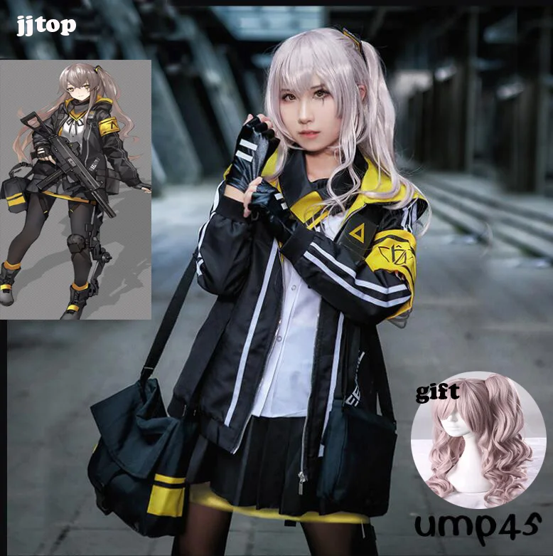 เกมGirls Frontline Ump45 Ump9ชุดคอสเพลย์Battle Uniformผู้หญิงฮาโลวีน ...