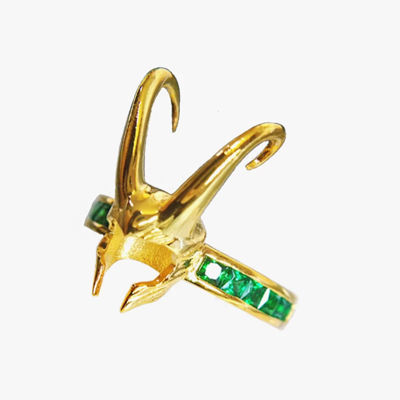 New-Trend-Loki-Helmet-Opening-Rings-for-Men-Creative-Charm-Casual-Party ...