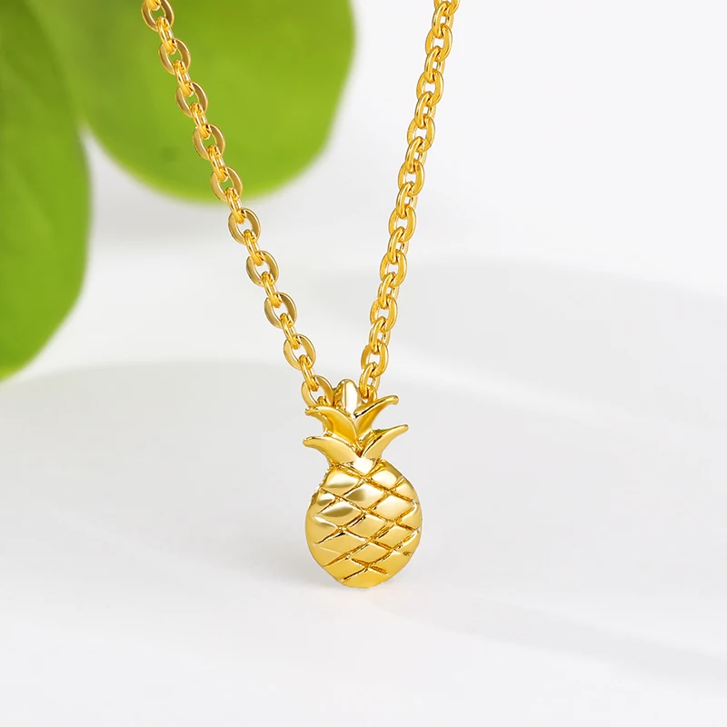 New Fashion Choker Necklace Link Chain Pineapple Necklace Stainless ...