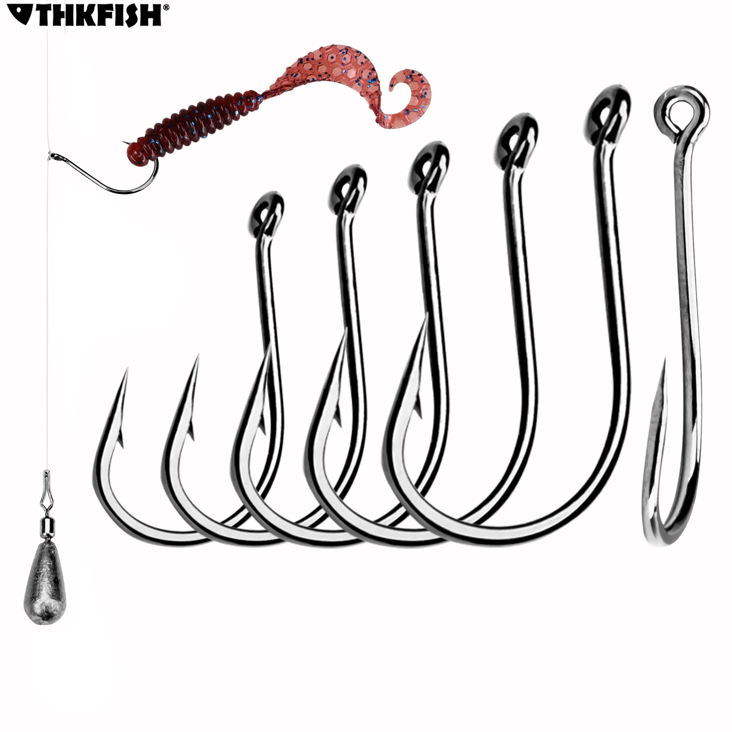 100pcs-lot-Drop-Shot-Hooks-6-4-2-1-1-0-High-Carbon-Steel-Barbed ...