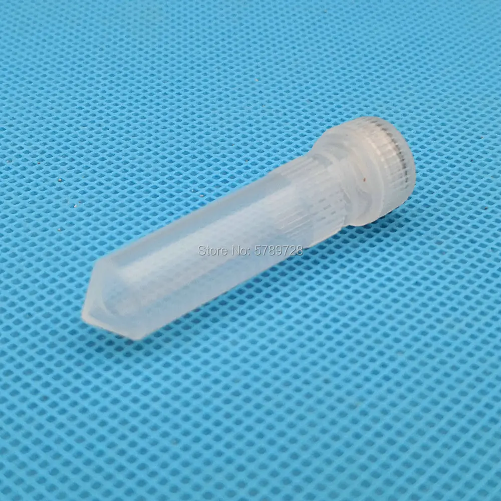 100pcs/lot 2ml Plastic Freezing Tubes Conical Bottom Sample Cryovial ...