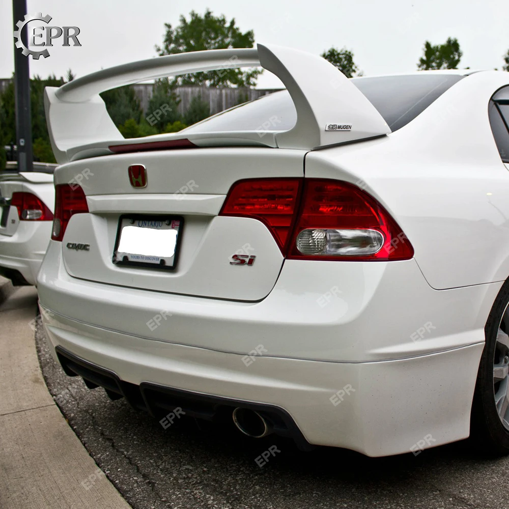 Untuk Honda 8th Gen Civic SI Mugen Serat Kaca Dan Diffuser, 49% OFF