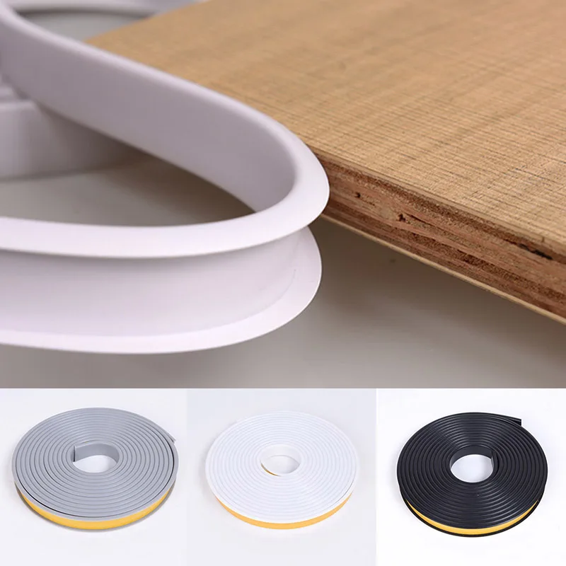1m Self adhesive U shaped Edging Edge Tape Furniture Cupboard Banding ...