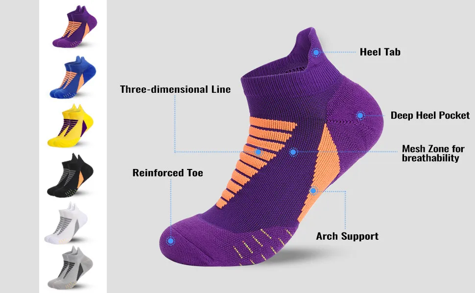 Профессиональные спортивные носки, мужские хлопковые толстые махровые ...