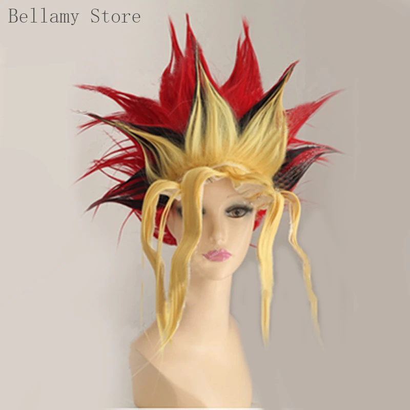 Duel Monsters Mutou Yugi Yugi Muto Cosplay Costumes Hair Wigs+wig Cap ...