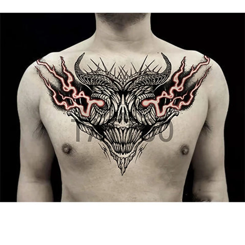 Symmetrical Chest Tattoos For Men