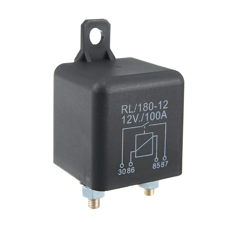 1pc Newest 12v Heavy Duty Split Charge Relay On/off 4 Pin 100 Amp Fit ...