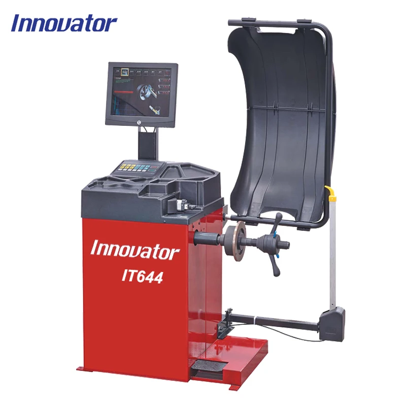 Full Automatic Car Wheel Balancing Machine It644 With Ce - Tire ...