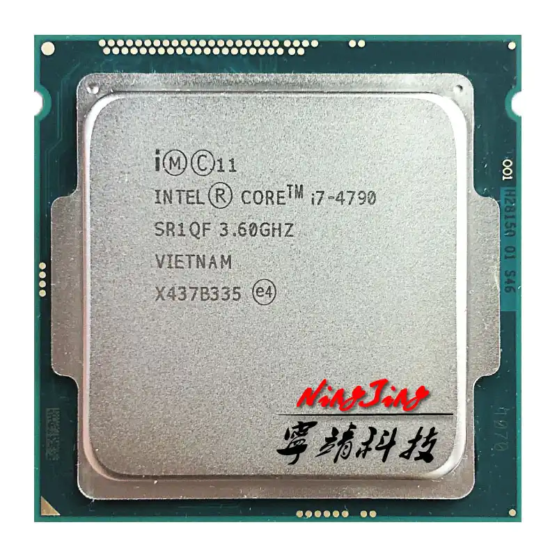 used Intel Core i7 4790 3.6GHz Quad Core 8M 5GT/s CPU Processor SR1QF ...