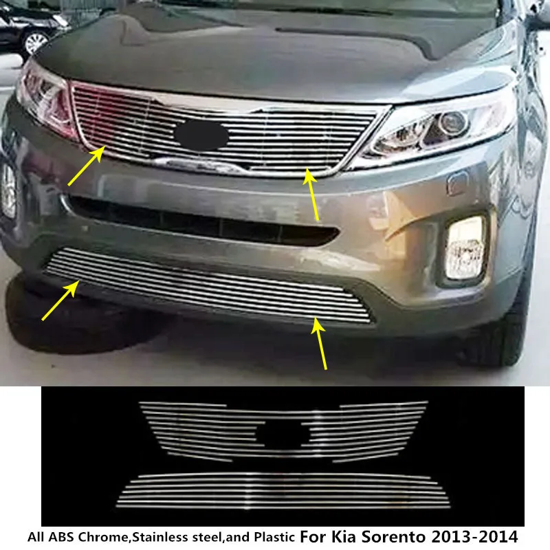 For Kia Sorento 2013 2014 Car Styling Body Cover Protection Detector ...