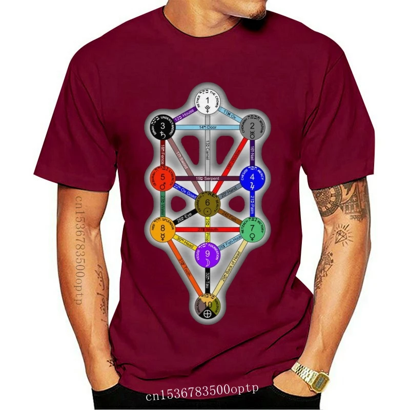 New Occult kabbalah shirt Qabalistic Tree of life sephirot symbol ...
