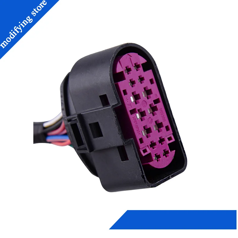 3C0 973 3C0973737 헤드라이트 프론트 헤드 램프 커넥터 14Pin 아우디, 아우디, 스코다 용|램프 후드 ...