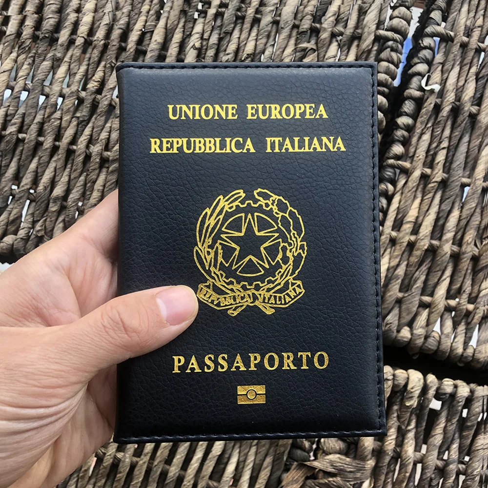 Italian Leather Passport Cover