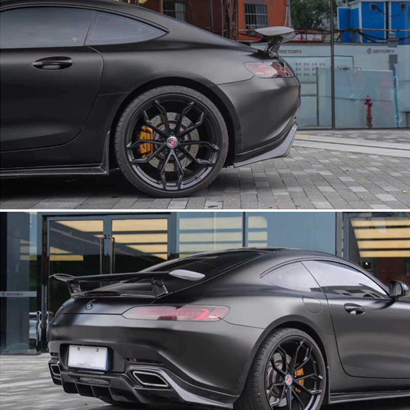 Carbon-Fiber-Spoilers-Wing-Lip-Spoiler-For-Mercedes-Benz-AMG-GT-GTS-GTR ...