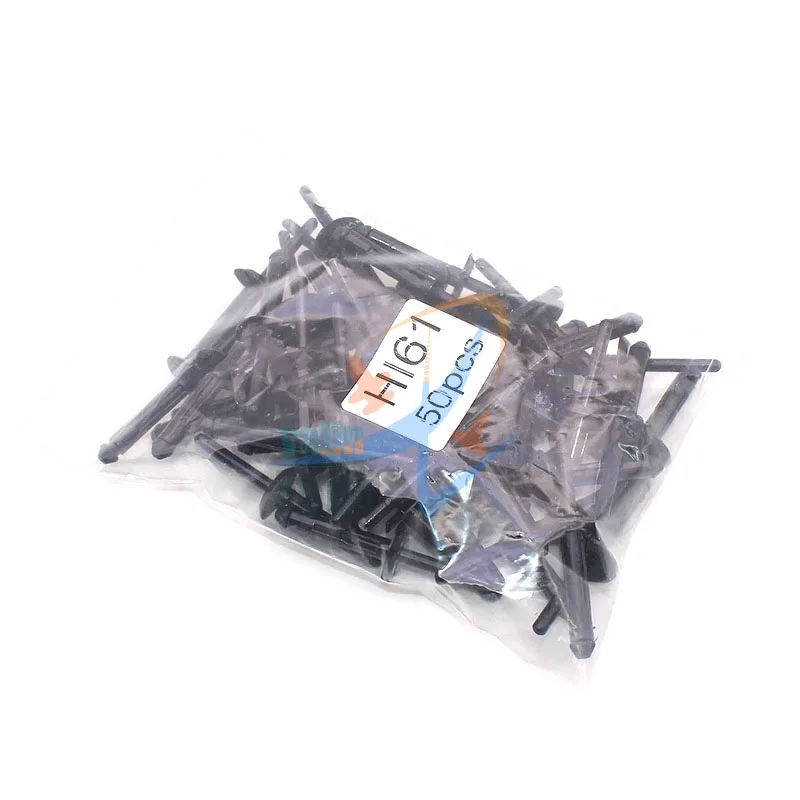 Clips de pare-chocs,Rivets de pare-choc en plastique pour Jeep Dodge ...