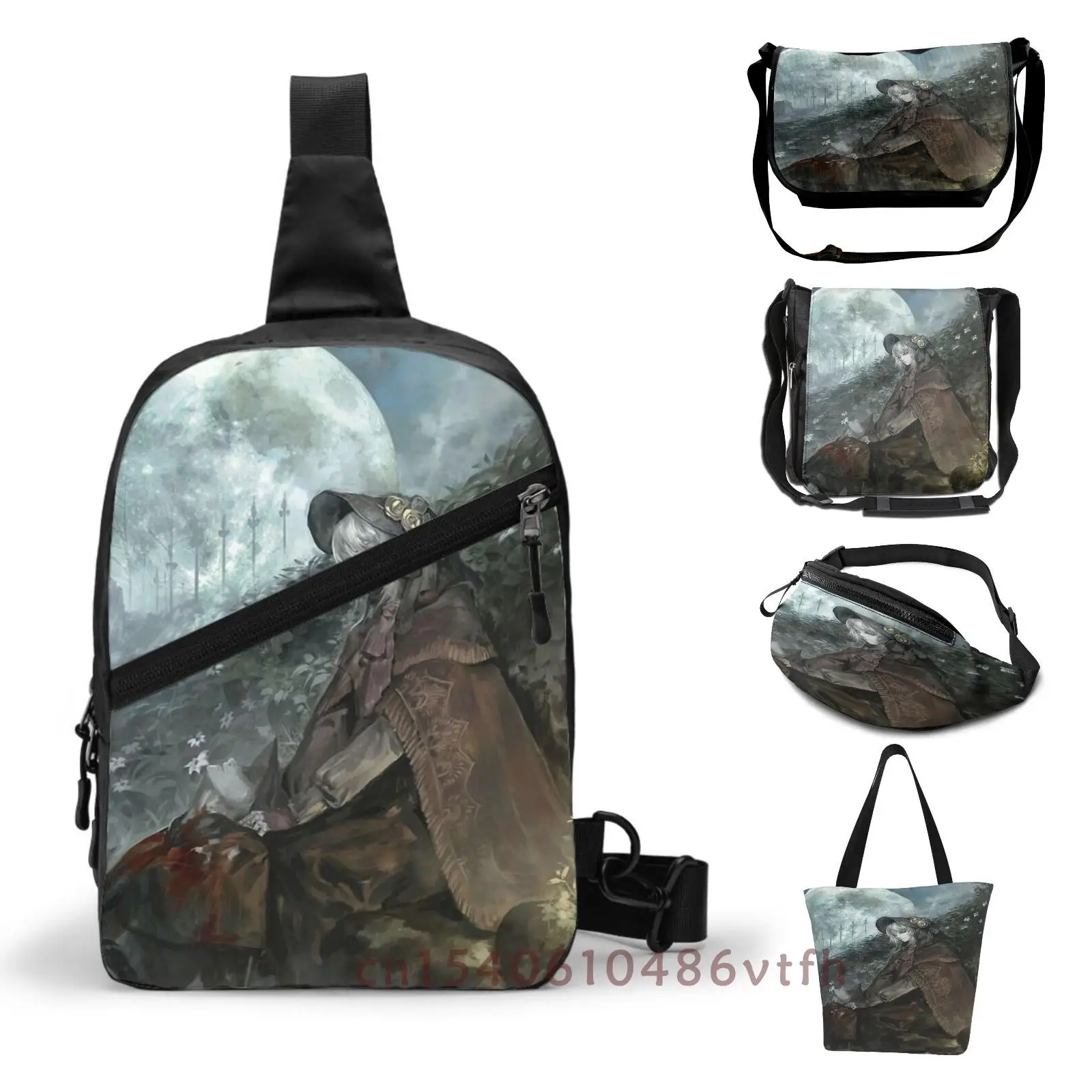 Functional-Men-Chest-Bag-Doll-Bloodborne-Streetwear-Bag-Waist-Pack ...