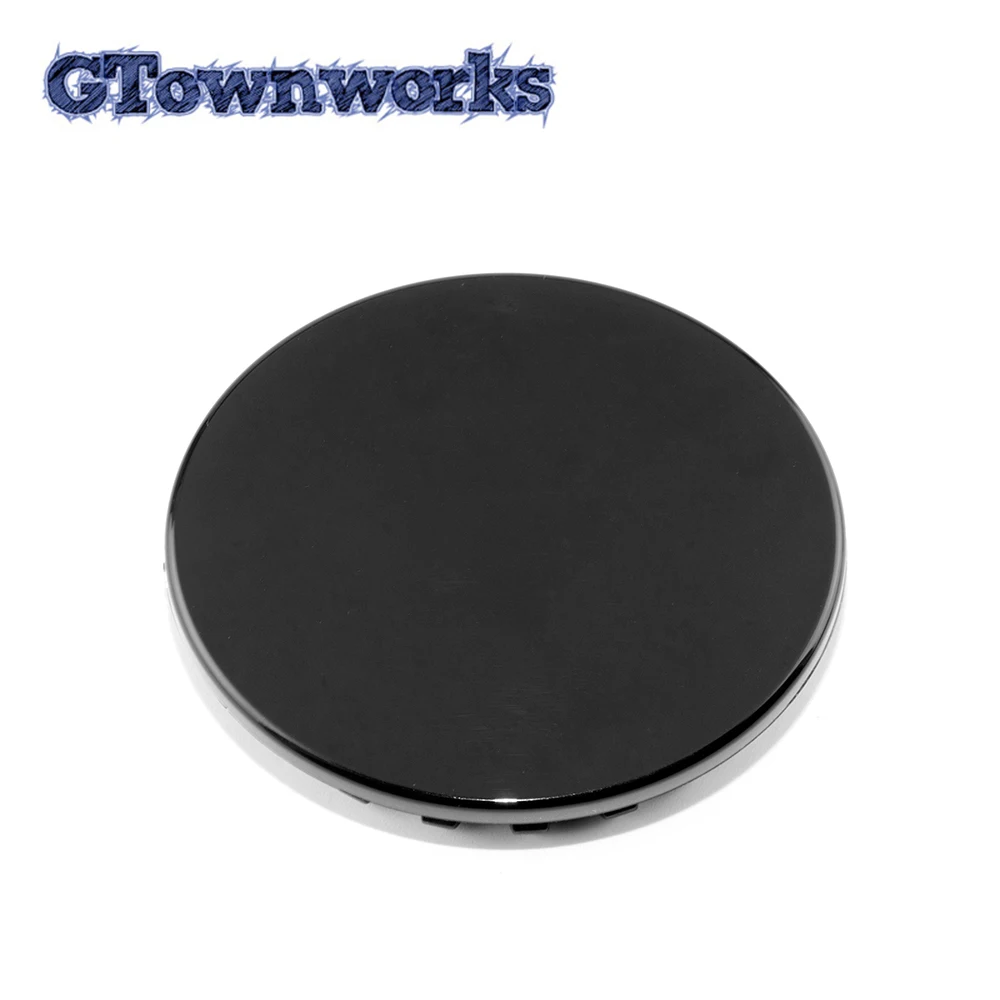 1pc 67MM Carbon Fiber and Gloss Black Wheel Center Rim Cap For ...