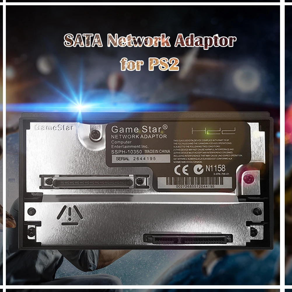 Tarjeta de red de interfaz SATA/IDE para consola de juegos Sony PS2 ...