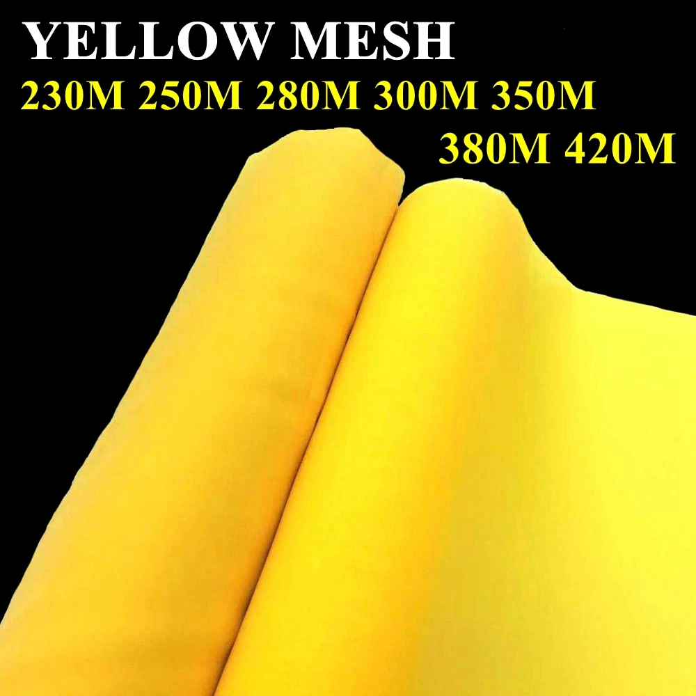 Yellow-Silk-Screen-Printing-Mesh-230M-250M-280M-300M-350M-380M-420M ...