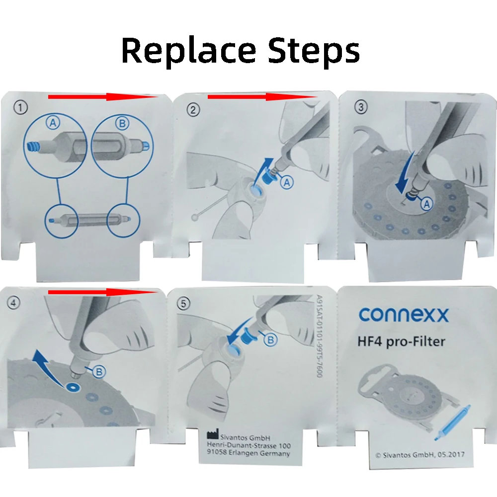Siemens Rexton Signia Audio Service HF4 Hearing Aid Wax Guards Prevents ...