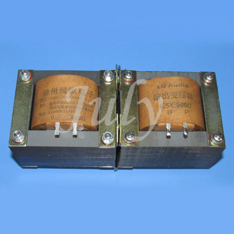 A pair of 6.5K: 600 ohm wide frequency response tube single-ended ...